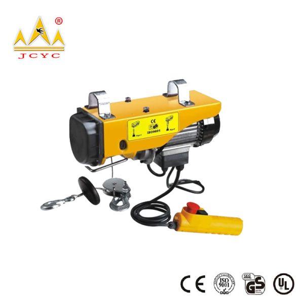 Quality PA600 Mini Lightweight Electric Wire Rope Hoist 600kg for sale