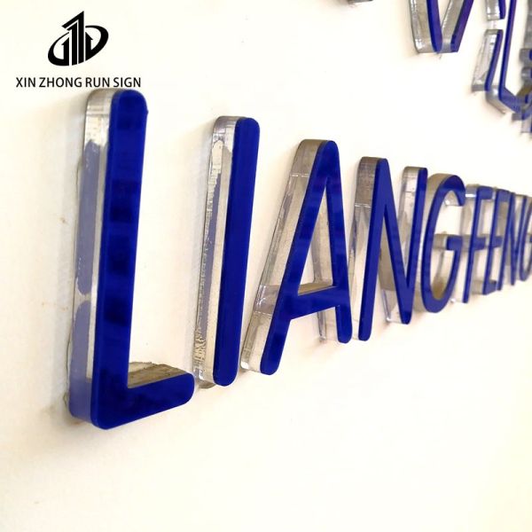 Quality Custom Large Crystal Letters Acrylic Alphabet For Wall for sale