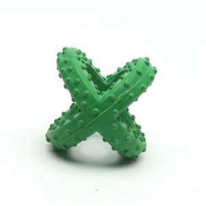 Quality Durable Safe Rubber Chew Toys Big Teeth Dog Toy Customized Size Environment for sale
