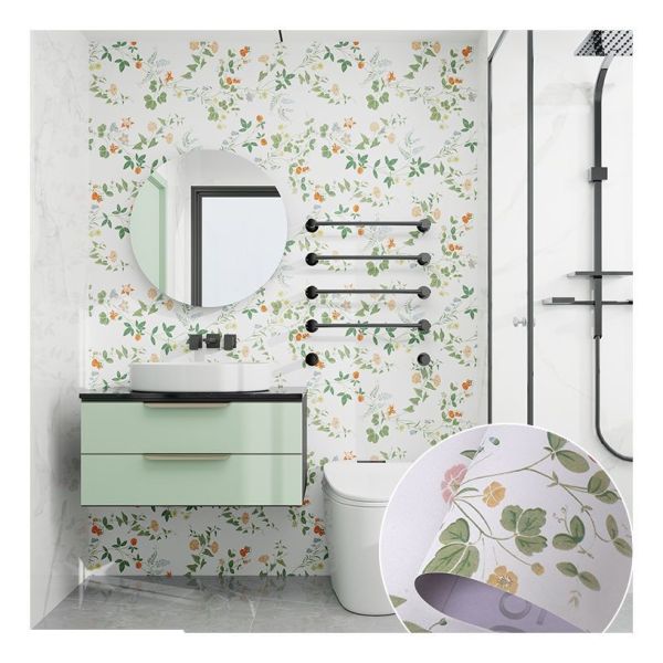 Quality Flower Plant Wallpaper for Apartment Home Decor Self-Adhesive Function Anti for sale