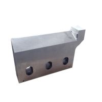 Quality Industrial Flying Shear Blade Hardness 54 Steel Rod Cutter Blade 256x100x28mm for sale