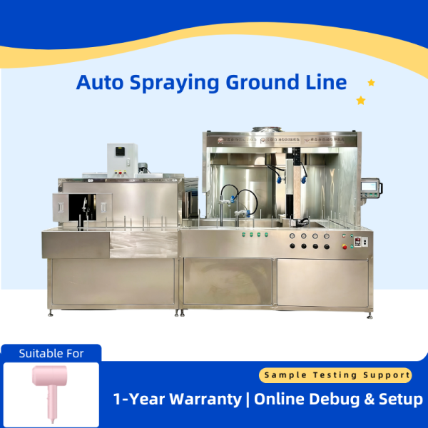 Quality Automatic Spray Painting Machine, Coating Equipment for Plastic Hair Dryer Shell Spraying for sale