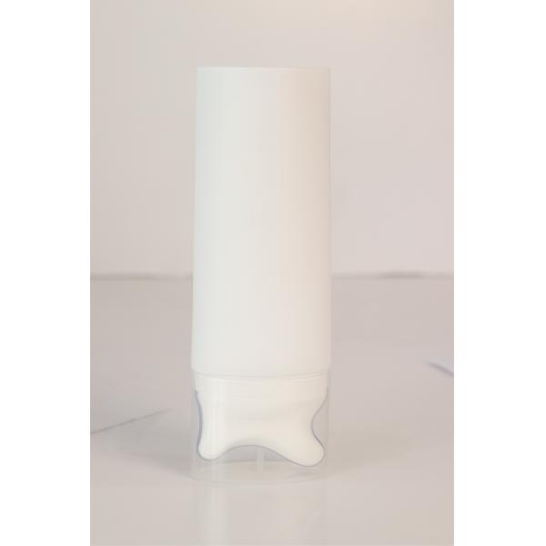 Quality Lotion D50mm Plastic Oval Neck Massage Custom Cosmetic Tubes for sale
