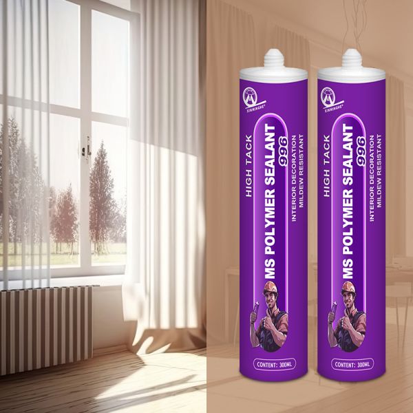 Quality High Elasticity Uv Resistant Polymer/hybrid Structural Ms Adhesive Silicone Paintable Sealant Waterproof Shelf Life 12 Months for sale