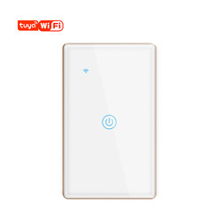 Quality Glomarket 1 Gang Tuya Smart Switch Aluminium Bezel Security Smart Home for sale