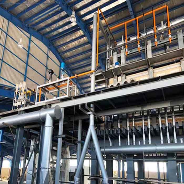 Quality 10 Tons Per Day Clear Natural Gas Recuperative Furnace Automatic Control Furnace for sale