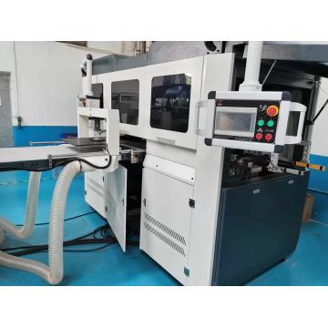 Quality Height 15 - 120mm Rigid Box Manufacturing Machine With Servo Motor Feeding for sale