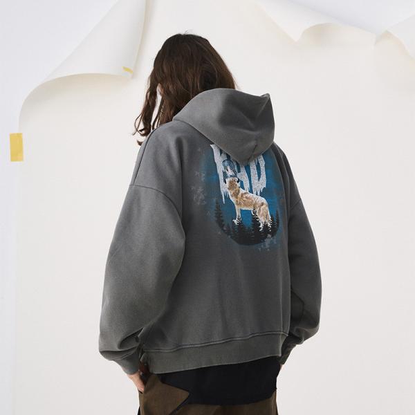 Quality Custom Harajuku Oversized Ladies Hoodies Anti Shrink Durable for sale