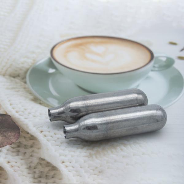 Quality Nitrogen Disposable Cream Whipper Charger 35g Food Grade Silver Gray for sale