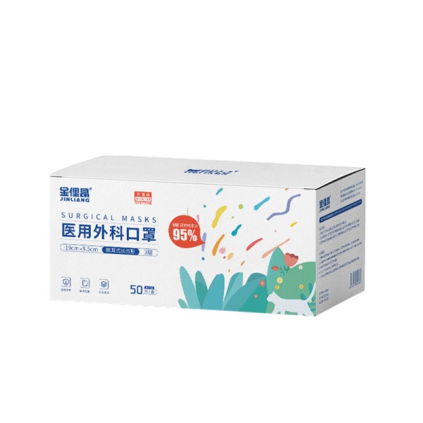 Quality Butterfly Shape Disposable surgical Face Mask With Earloop for sale