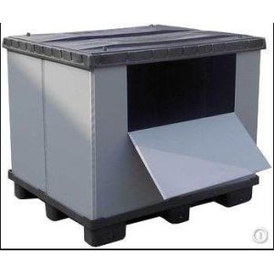 Quality Waterproof Folding Plastic Boxes Washable Recyclable Folding Storage Containers for sale