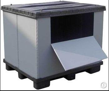Quality Waterproof Folding Plastic Boxes Washable Recyclable Folding Storage Containers for sale