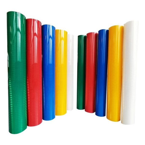 Quality Type IV Plastic Adhesive Sheet High Intensity Prismatic Reflective Sheeting ODM for sale