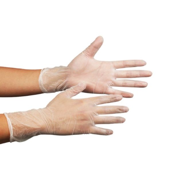 Quality Powder Free Disposable Vinyl / PVC Cleanroom Gloves In Bulk for sale