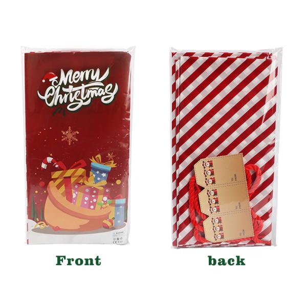 Quality Thickness 0.03mm Giant Christmas Gift Sacks Clear LDPE Film for sale