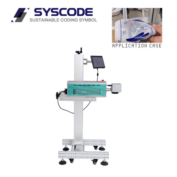 Quality Plastic Bottles Co2 Laser Engraving Machine 220V 50HZ Water Cooled Long Lasting for sale
