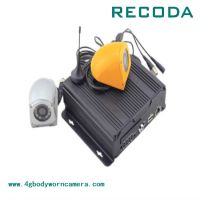 Quality 720P AHD Mobile Vehicle DVR 4CH Wifi Auto Download Anti Shock With SD Card for sale