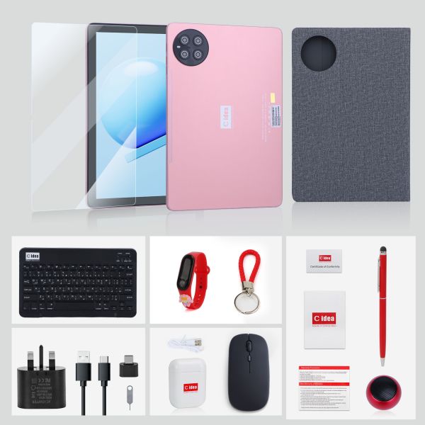 Quality C idea 10.1 Inch 5G WiFi Touch Screen Tablets for Students with Keyboard for sale