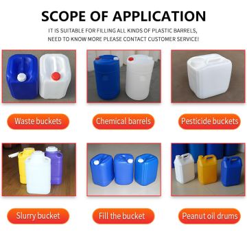 Quality Large barrel weigh filling machine customized production speed and nozzols for sale