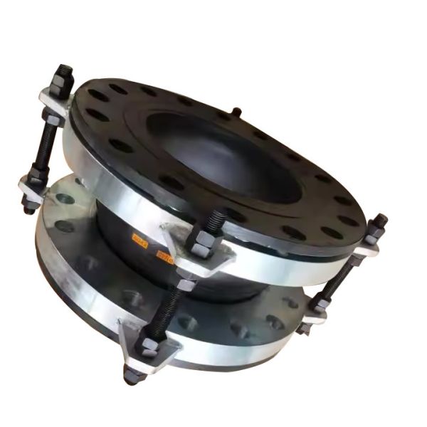 Quality PN40 EPDM Rubber Expansion Joint Flange Compensator Flexible Fully Sealed for sale