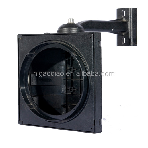 Quality Polycarbonate 200mm Traffic Light Shell With Aluminum Cobweb Lens Polycarbonate for sale