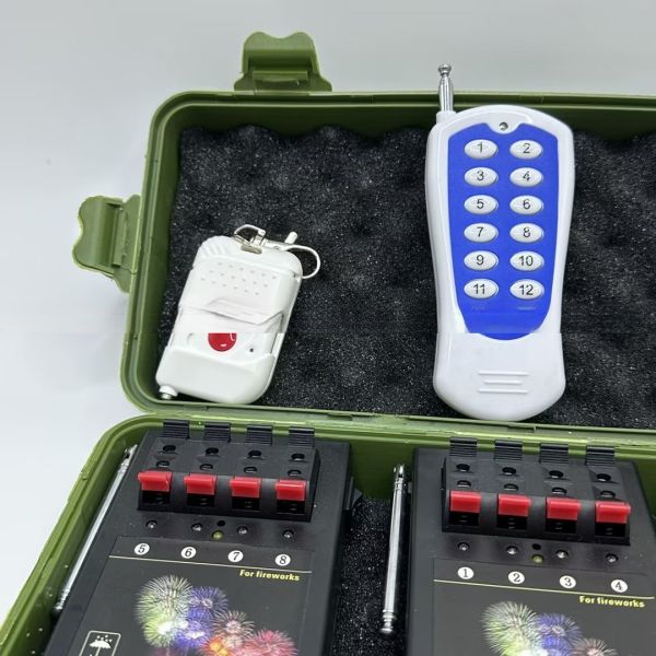 Quality Wireless Sequential Remote Control Cold 12 10 Channels Cake 500m Fireworks for sale