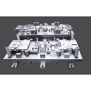 Quality Cr12MOU Progressive Stamping Tool Sheet Metal Progressive Die for sale