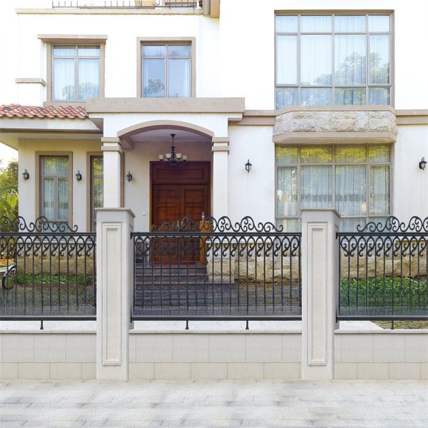 Quality Black Security Aluminum Railing for Balcony and Stairs for sale