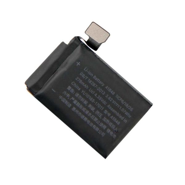 Quality AAA Apple Series 3 38mm A1847 Lithium Watch Battery Replacement UL2054 for sale