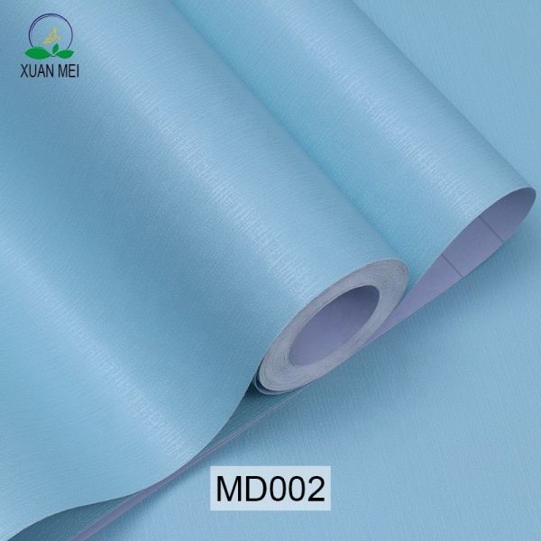 Quality Anti-Static Function Solid Color Vinyl Wallpaper for Easy DIY Installation and for sale
