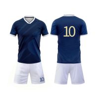 Quality Quick Dry Custom Team Jersey Breathable LightWeight Striped Soccer Shirt for sale