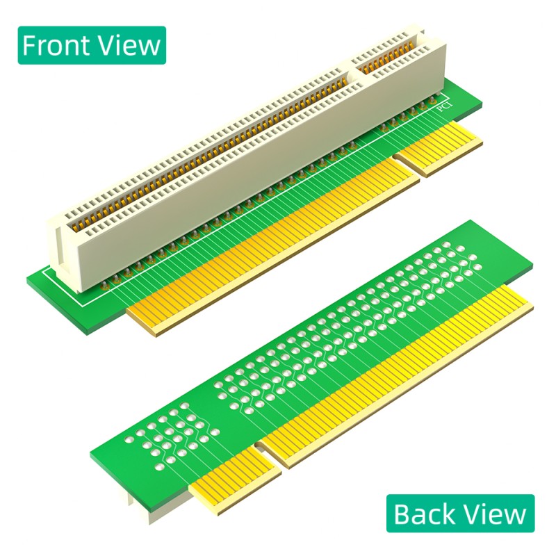 PCI 32bit 120P Raiser Card side view