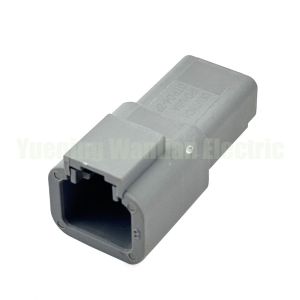 Quality 2 Pin DTP04-2P ATP04-2P DEUTSCH DTP Gray Receptacle Connector Waterproof for sale