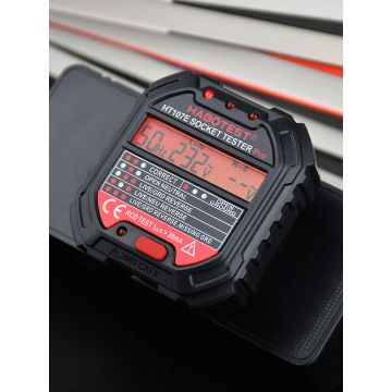 Quality Open Neutral Plug Socket Tester , HT107E Wall Socket Tester for sale