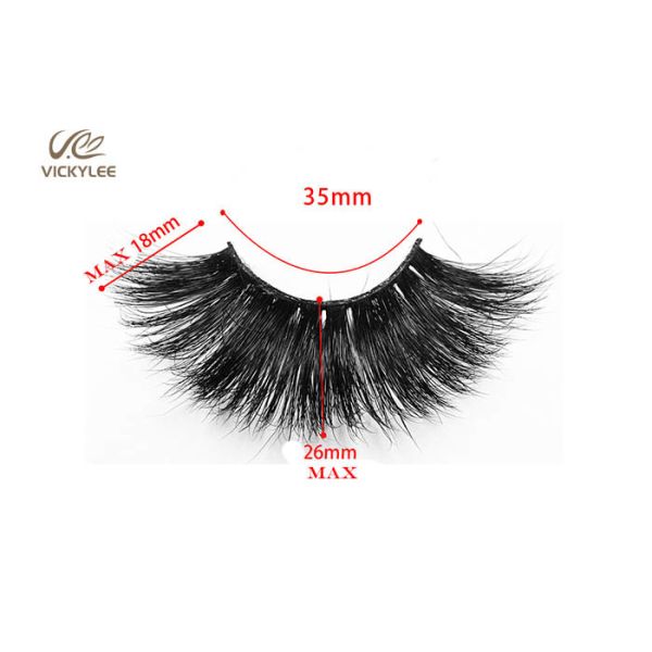 Quality Natural Stereo Fluffy 19mm Hybrid Lash Extensions for sale