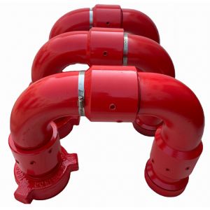 Quality Alloy Steel Material Wellhead Assembly FMC Swivel Joint Elbow Union Style 50 for sale