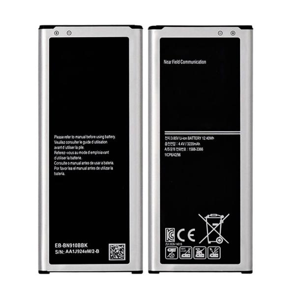 Quality 3.8V Cell Phone Lithium Polymer Rechargeable Batteries , 3220mAh N910 Battery for sale