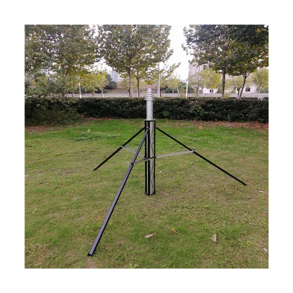 Quality 2M Adjustable 6063 Alu Alloy Telescoping Antenna Tower for sale