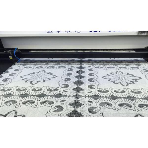 Quality Large Format  Garment Laser Cutting Machine For Bridal Wedding Veil Lace Trim for sale
