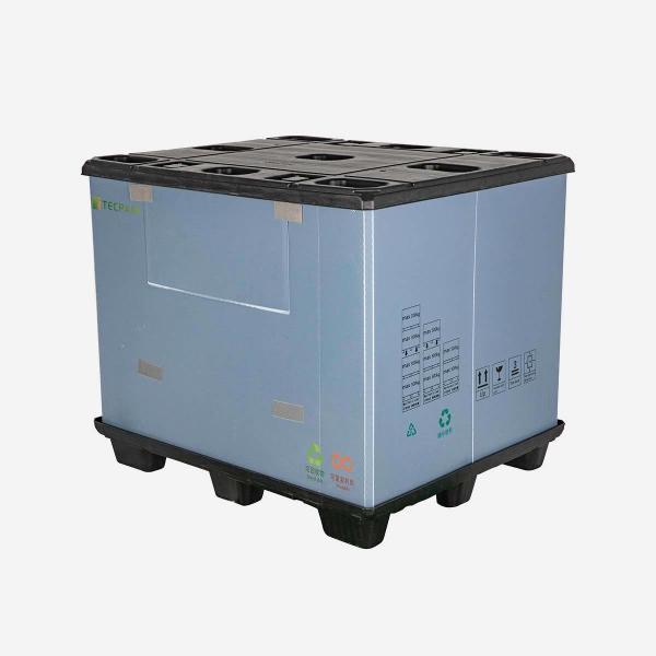 Quality HUADING 1200*1000 Suken Safety Stop Type Twin-Sheet Plastic Sleeve Boxes for Storage for sale