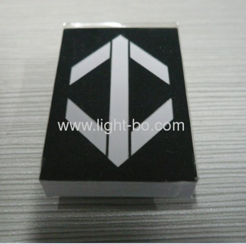 Quality Custom 7 segment LED Display Ultra Red 40 x 46 x 8 mm Dimensions for sale