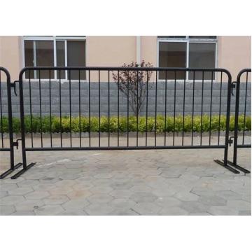 Quality Iron Metal Flat Feet Event Crowd Control Barriers for sale