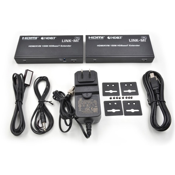 Quality 150M KVM HDMI Extender Support 4K 60Hz 18Gbps KVM Extender for sale