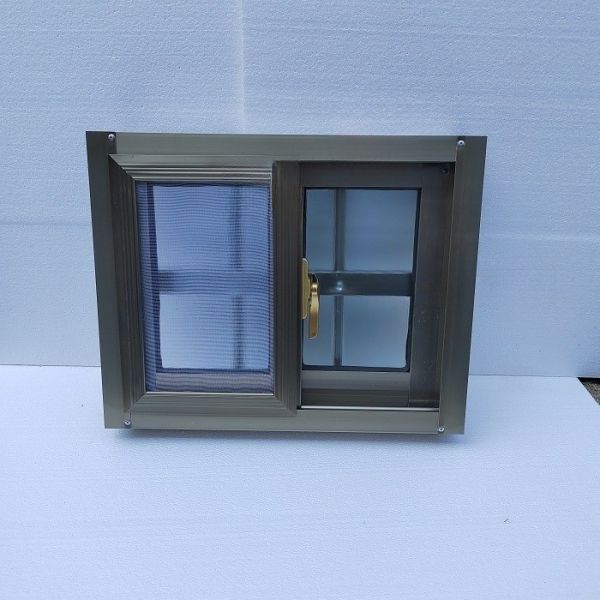 Quality Anti-Theft Folding Screen Aluminum Alloy Push-Pull Sliding Windows with Nylon for sale