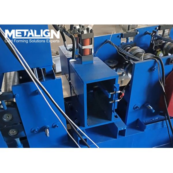 Quality Heavy Duty Box Beam Roll Forming Machine With Cooling System Precision Round for sale