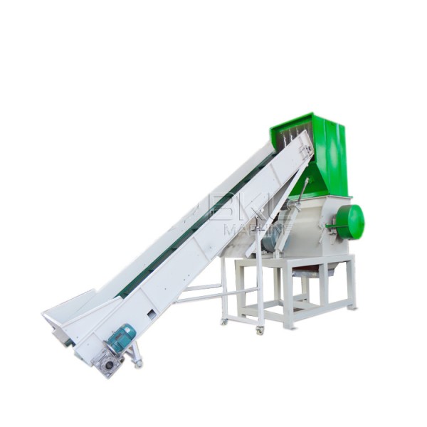 Quality 75KW Plastic Waste  Recycling Machine SKD11 Plastic Bottle Crushing Machine for sale