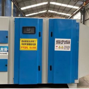 Quality Electricity Powered UV Photolysis Waste Gas Treatment Equipment Oxidants / Beam for sale