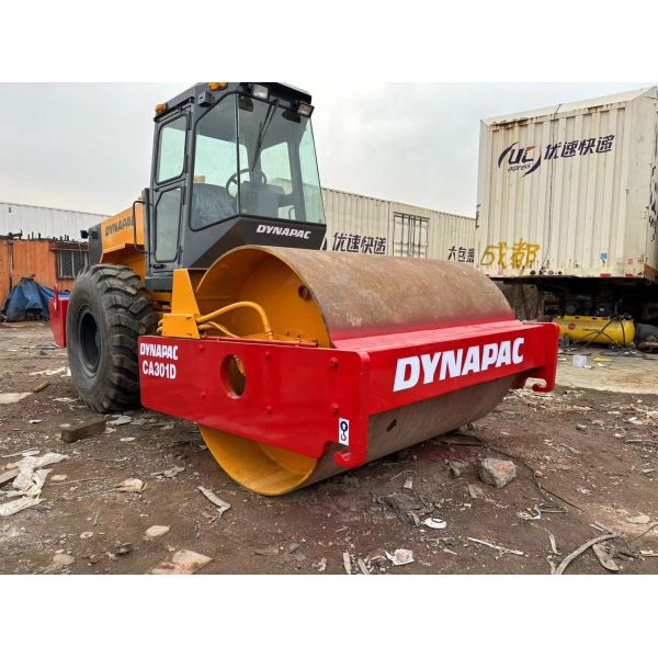 Quality Used Road Roller Dynapac CA301D CA30D CA25D 2018 Single Double Drum with CHANGFA for sale