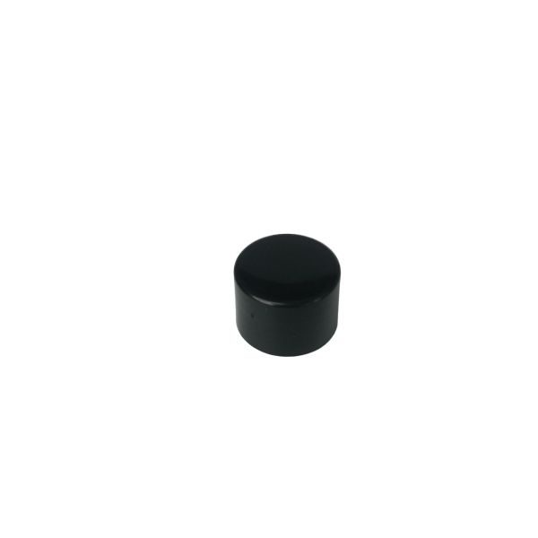 Quality PP Material Black or Custom Color Threaded Plastic Caps for Length Tube for sale