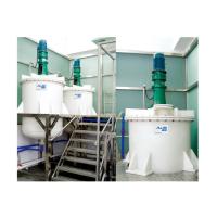 China Toilet Cleaning Liquid Soap Making Equipment 1000L Bleach Making Machine factory